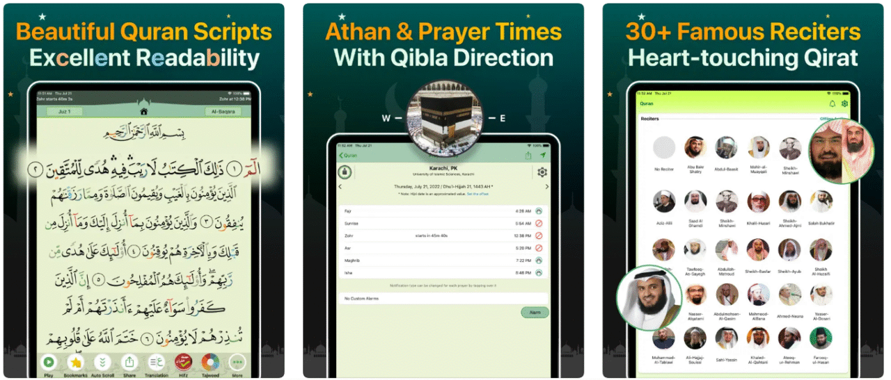 Top 10 Quranic Apps - Categorized According To The Needs - Quranica