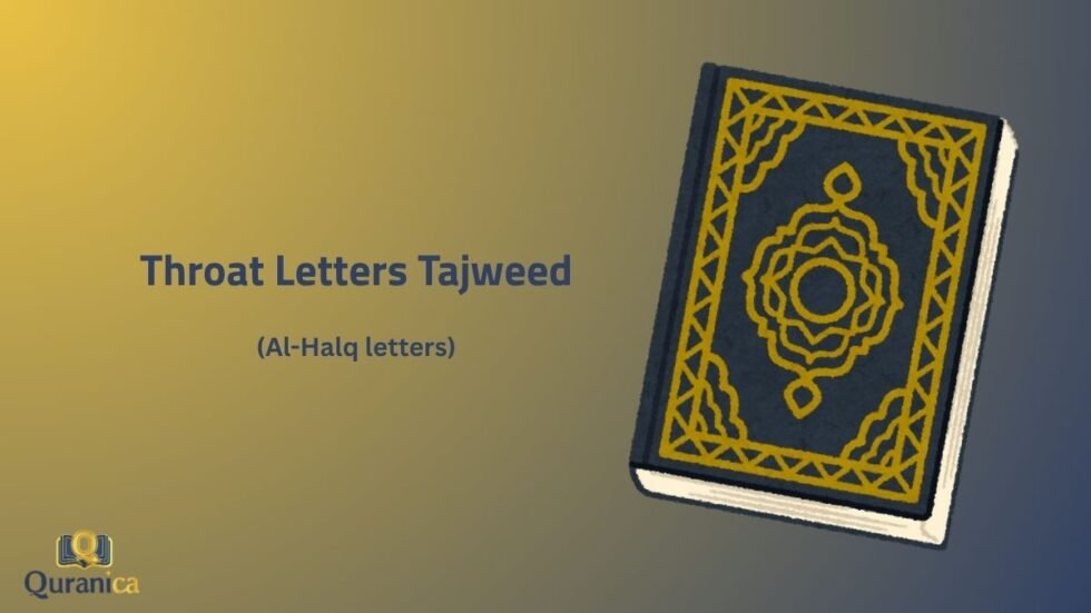 Throat Letters Tajweed (Al-Halq Letters) - Quranica